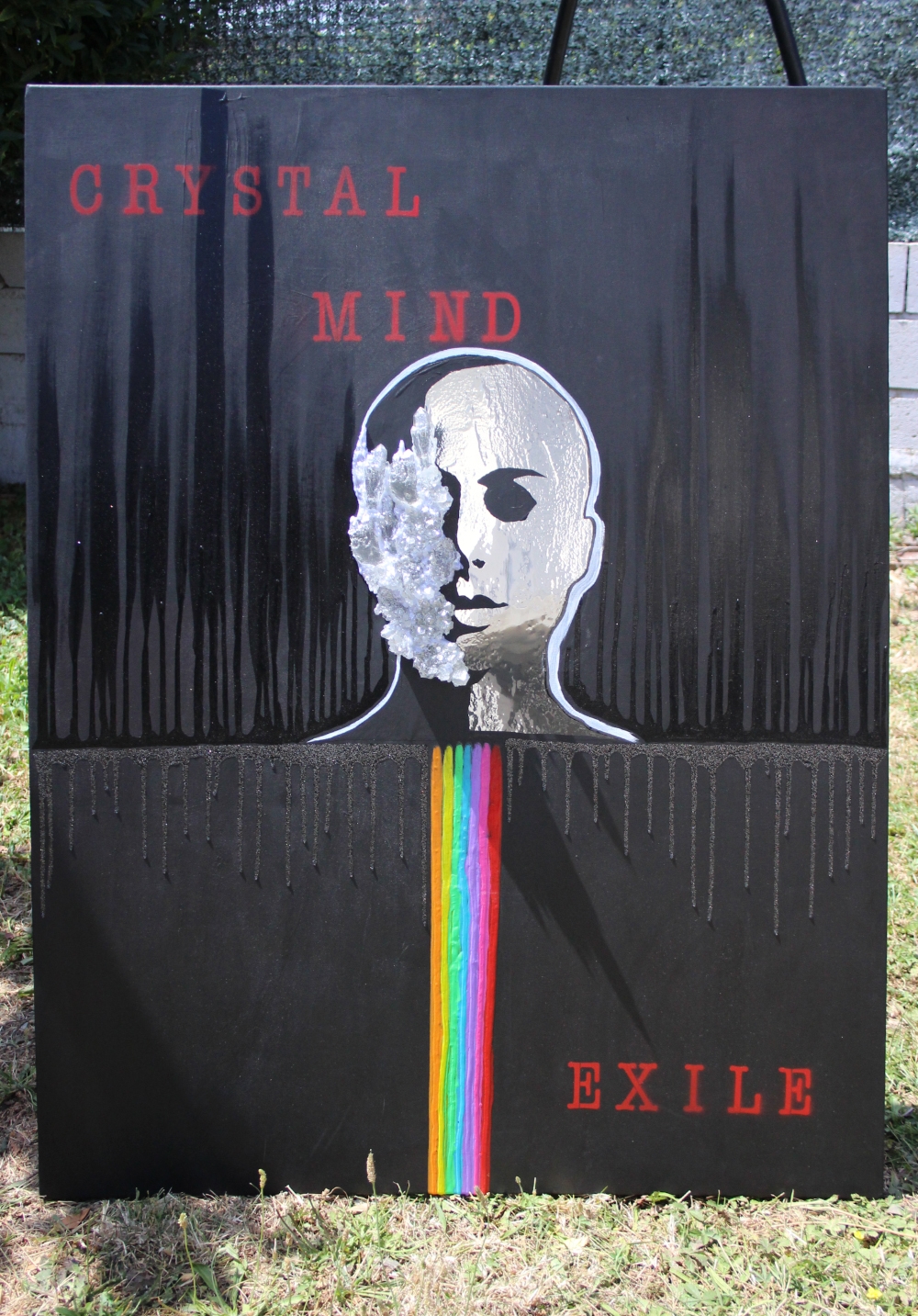 Crystal Mind Exile - 89x116cm
